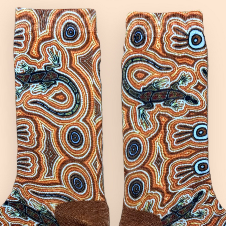Kaarli - Australian Indigenous designs - ties, socks and bucket hats