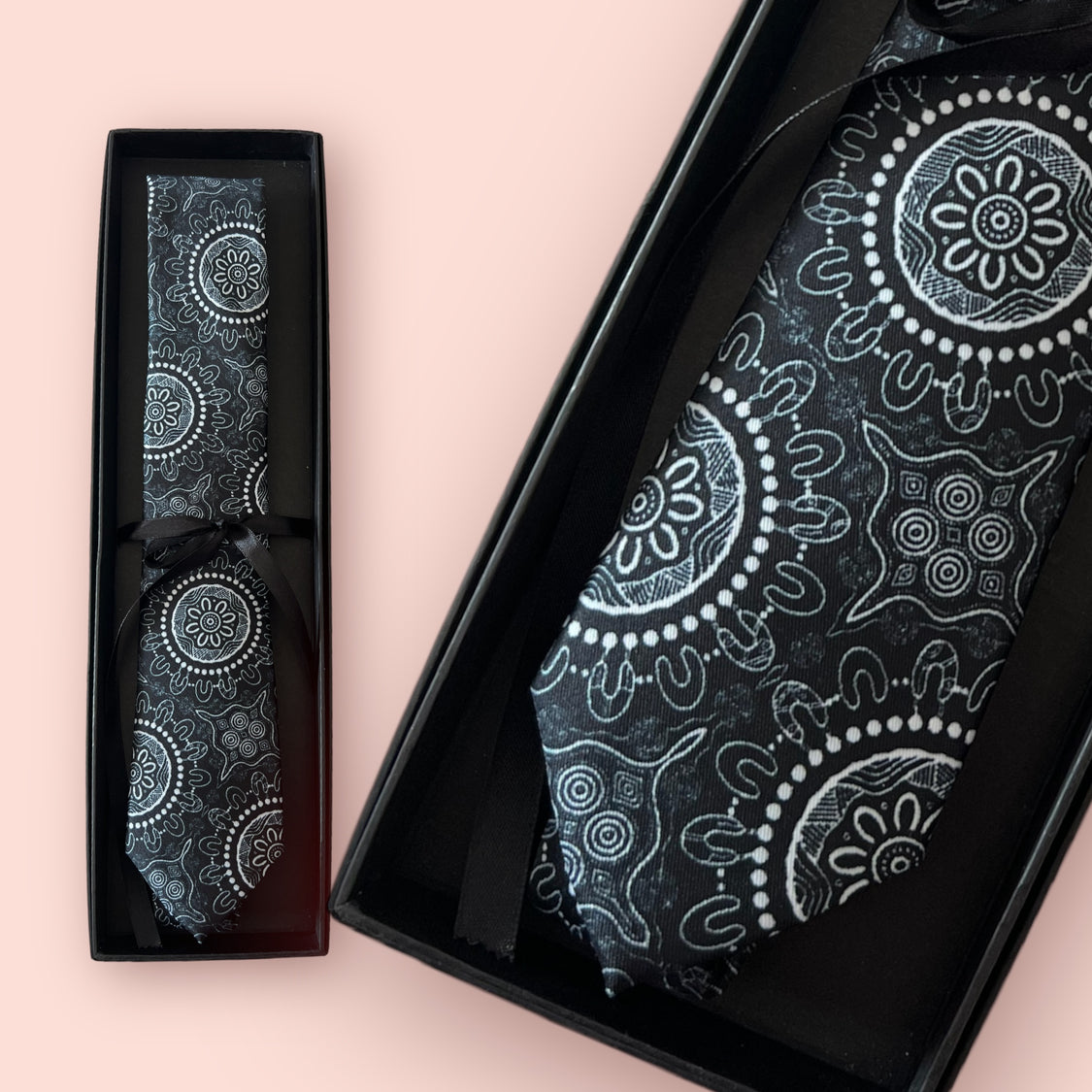 Mandja (gathering) Aboriginal Tie – Kaarli