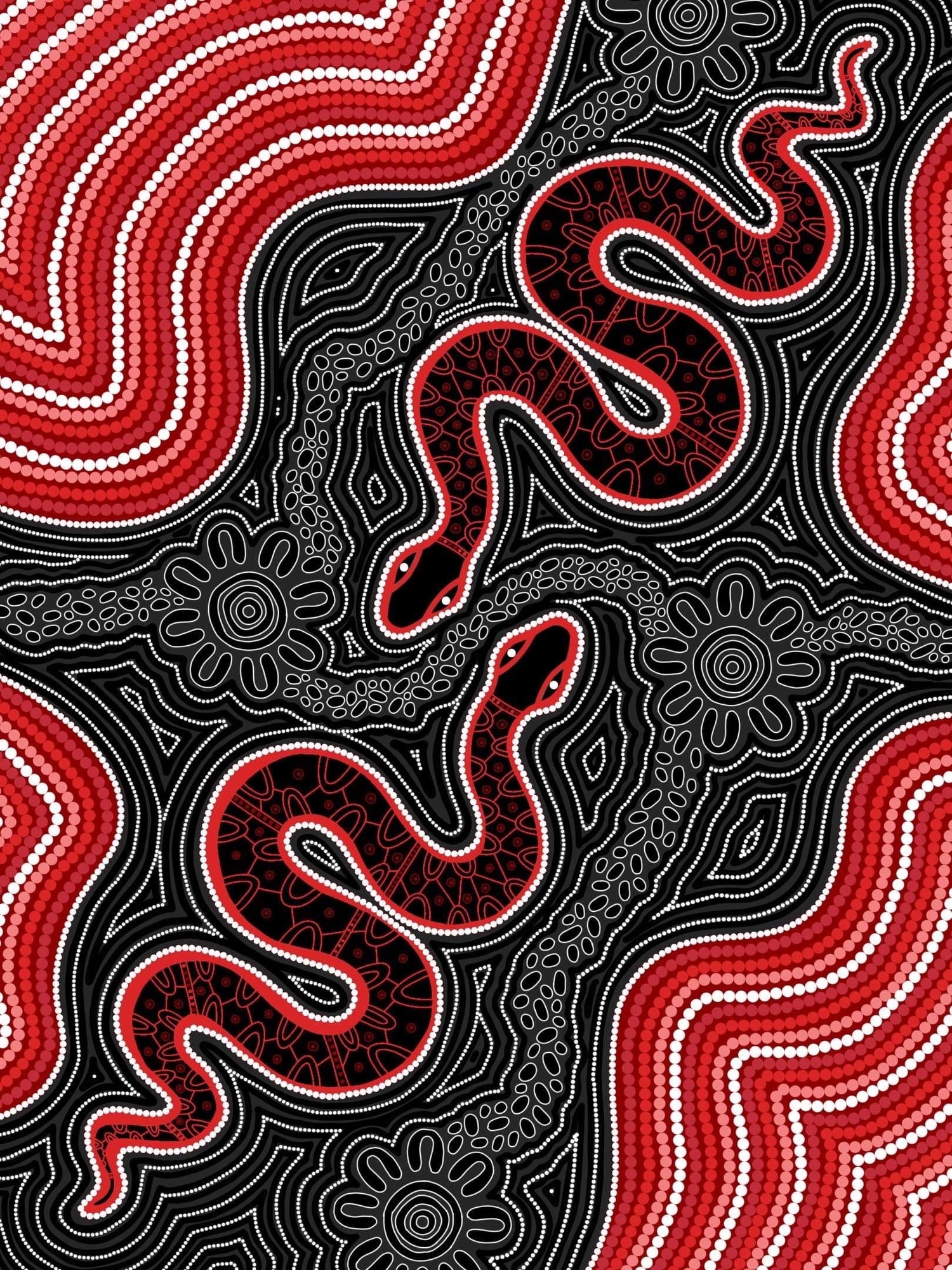 Aboriginal Flag Bucket hat – Kaarli